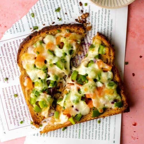 The BEST Chilli Cheese Toast - Shivani Loves Food