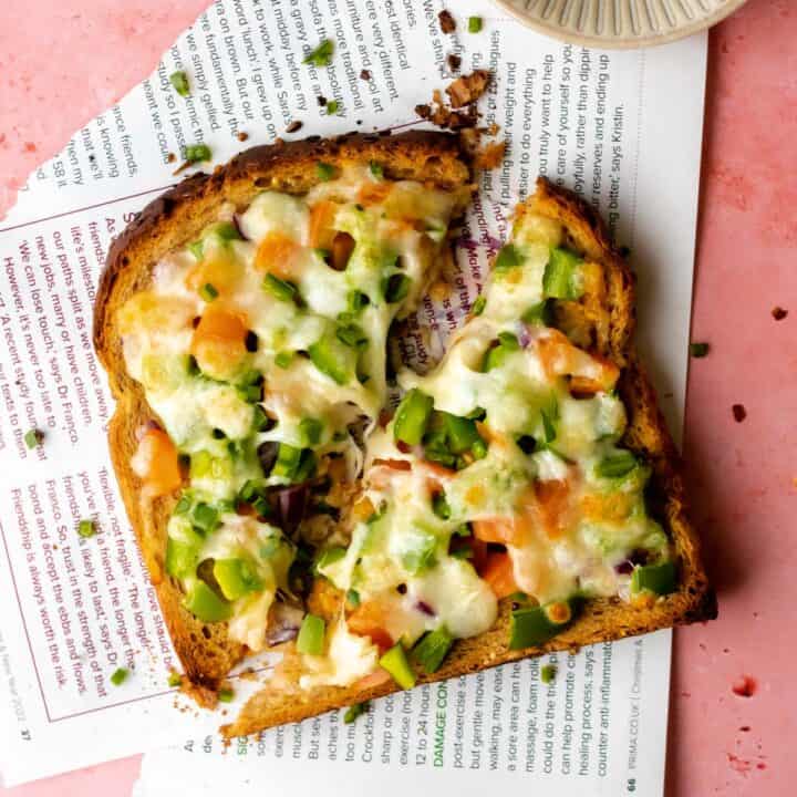 The BEST Chilli Cheese Toast - Shivani Loves Food