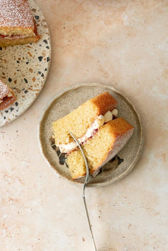 Classic Victoria Sponge Cake Recipe - Shivani Loves Food